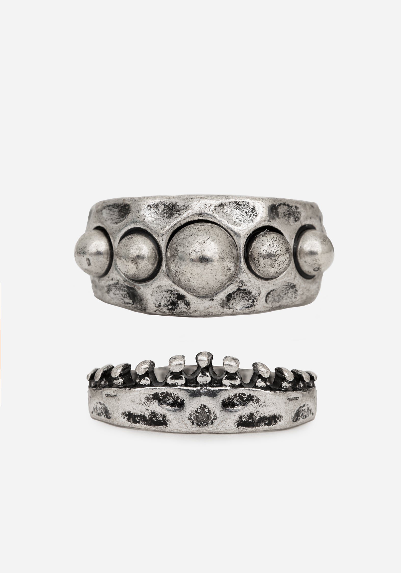 Cadence Chunky Ring Set | Disturbia - Shop Women's Gothic, Alternative & Dark Romantic Fashion ...