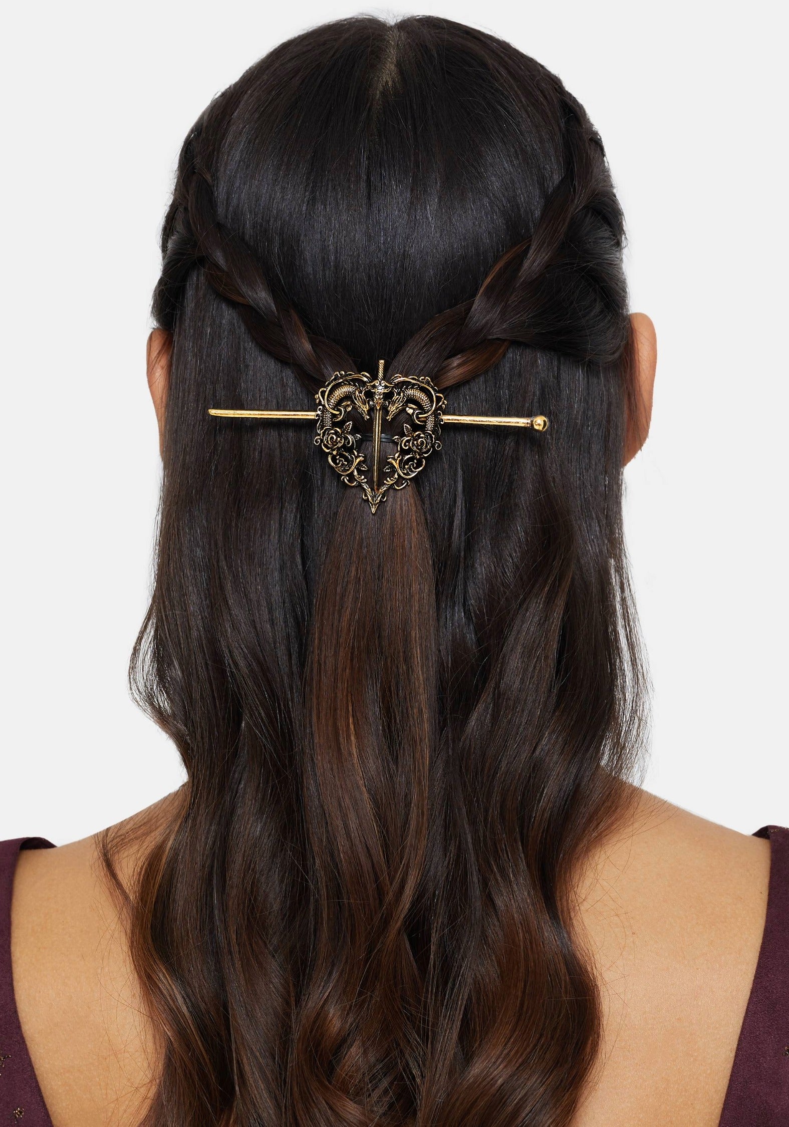 Ignithar Dragon Heart Hair Pin – Disturbia