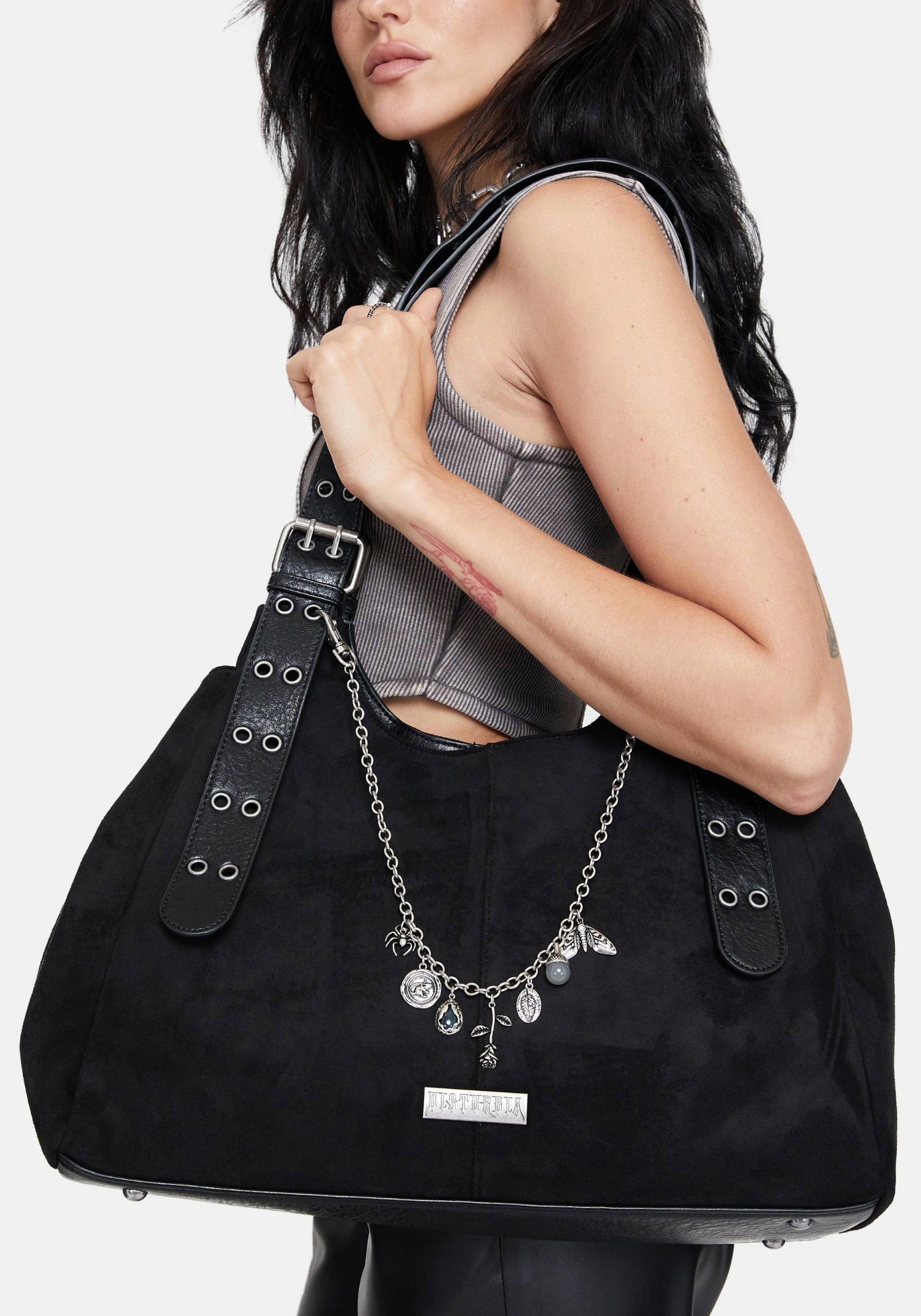 Draven Rat & Spider Bag Chain – Disturbia
