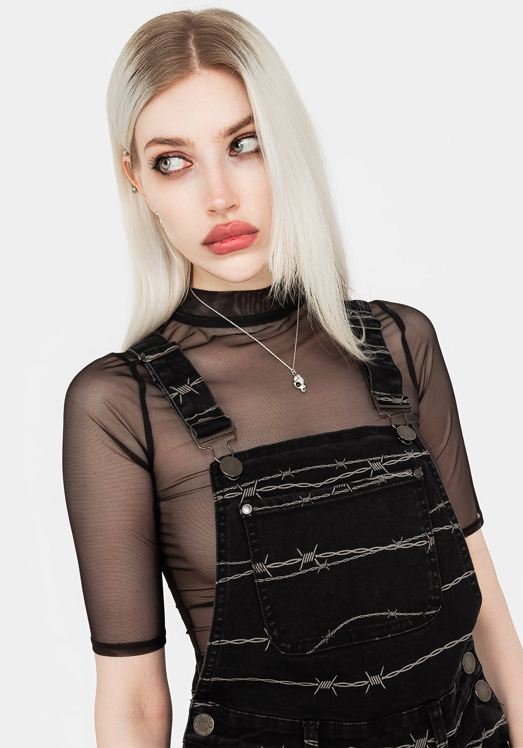 Barbed Wire Mom Dungarees | Disturbia - Shop Women's Gothic ...