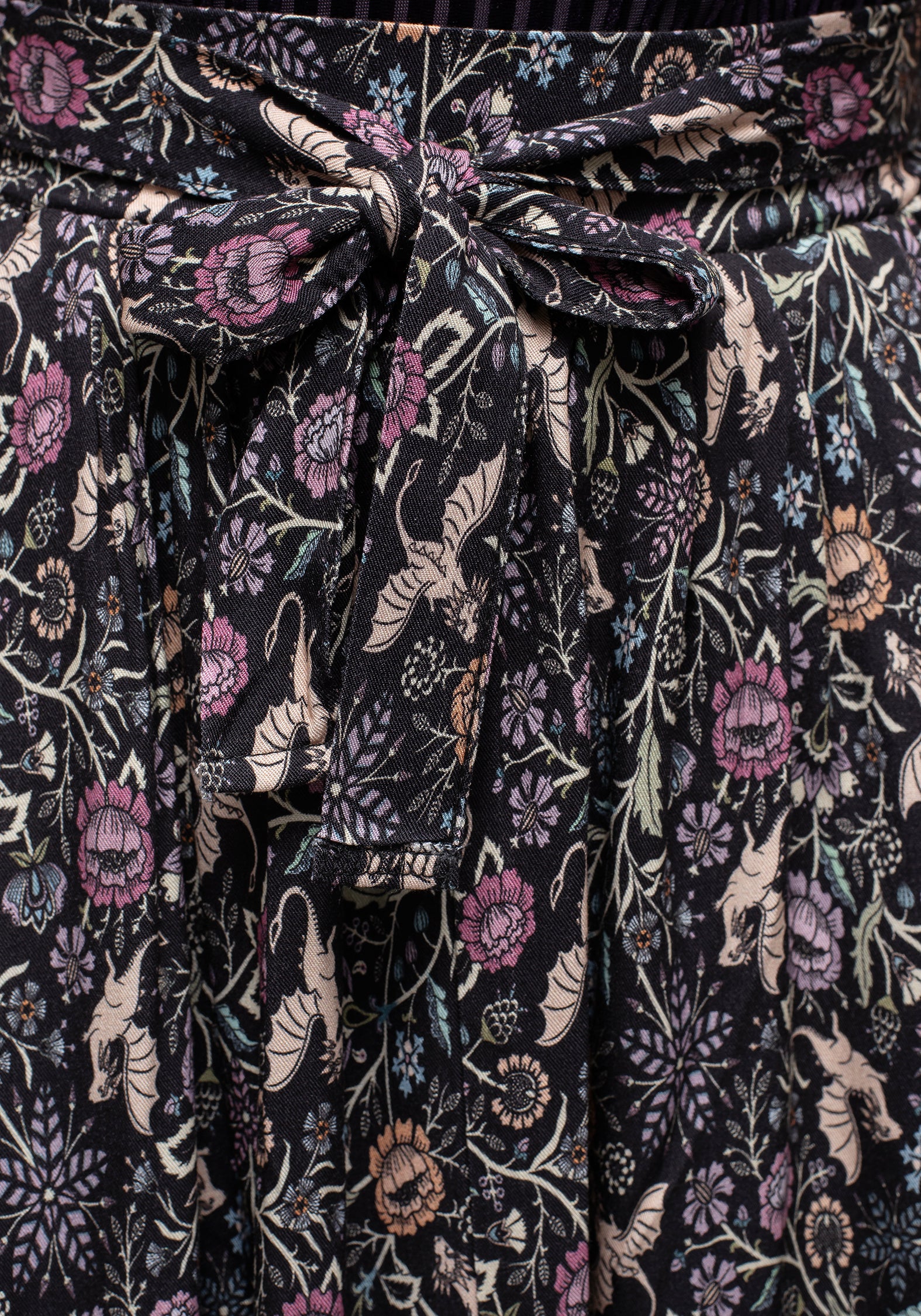 Snapdragon Tie Detail Midi Skirt | Disturbia - Shop Women's Gothic ...