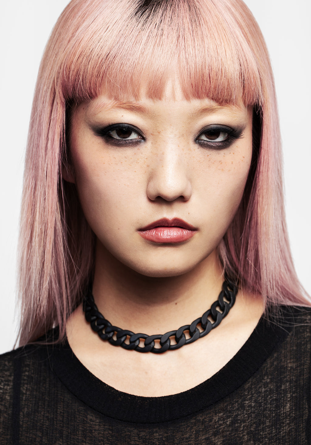 Jet Chunky Rope Chain Choker Necklace | Disturbia - Shop Women's Gothic ...