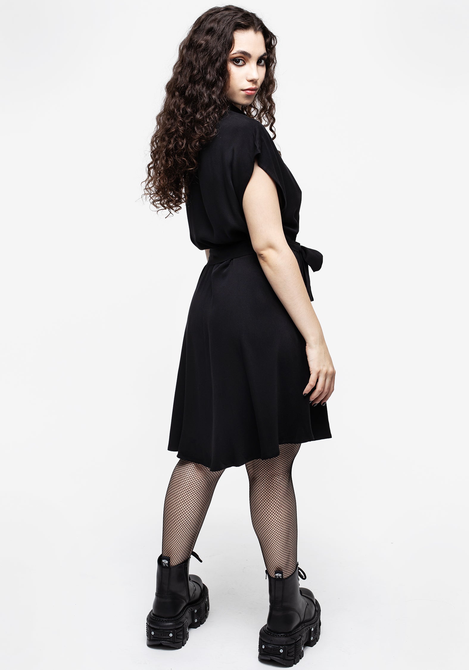 Slither Relaxed Mini Dress | Disturbia - Shop Women's Gothic ...