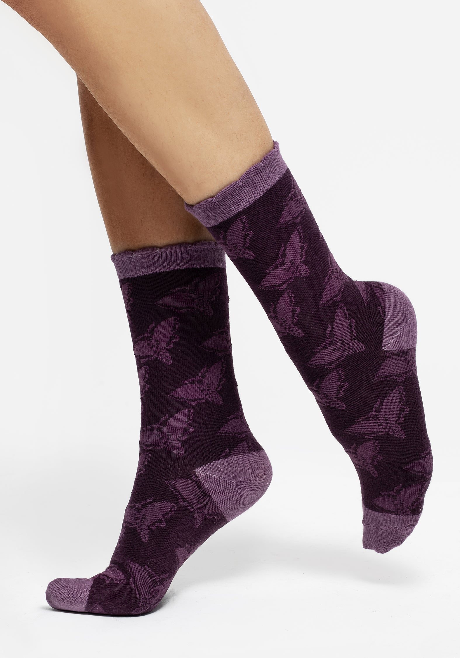 Mortmoth Jacquard Knit Socks | Disturbia - Shop Women's Gothic ...