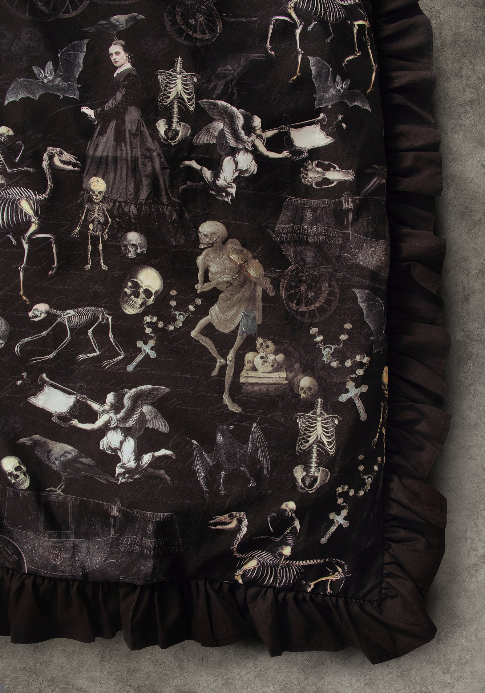 Melancholia Ruffle Bedding Set - US King | Disturbia - Shop Women's ...