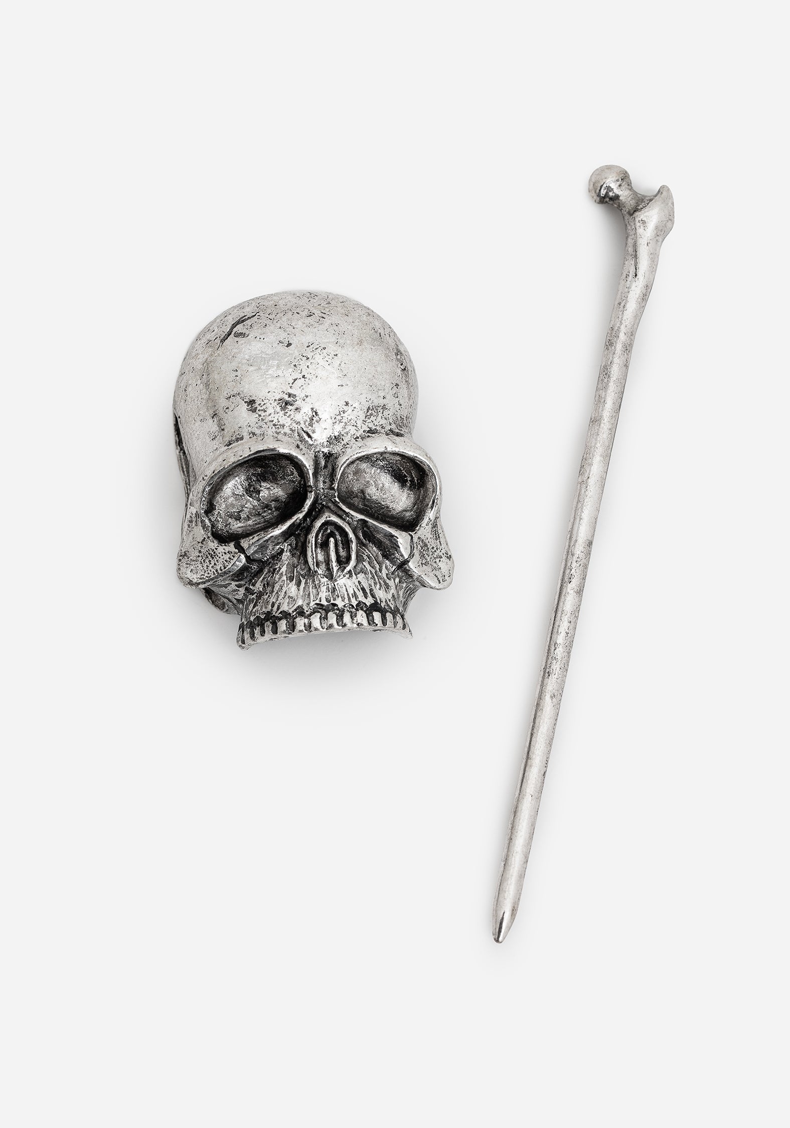 Skull Hair Slide with Pin | Disturbia - Shop Women's Gothic ...