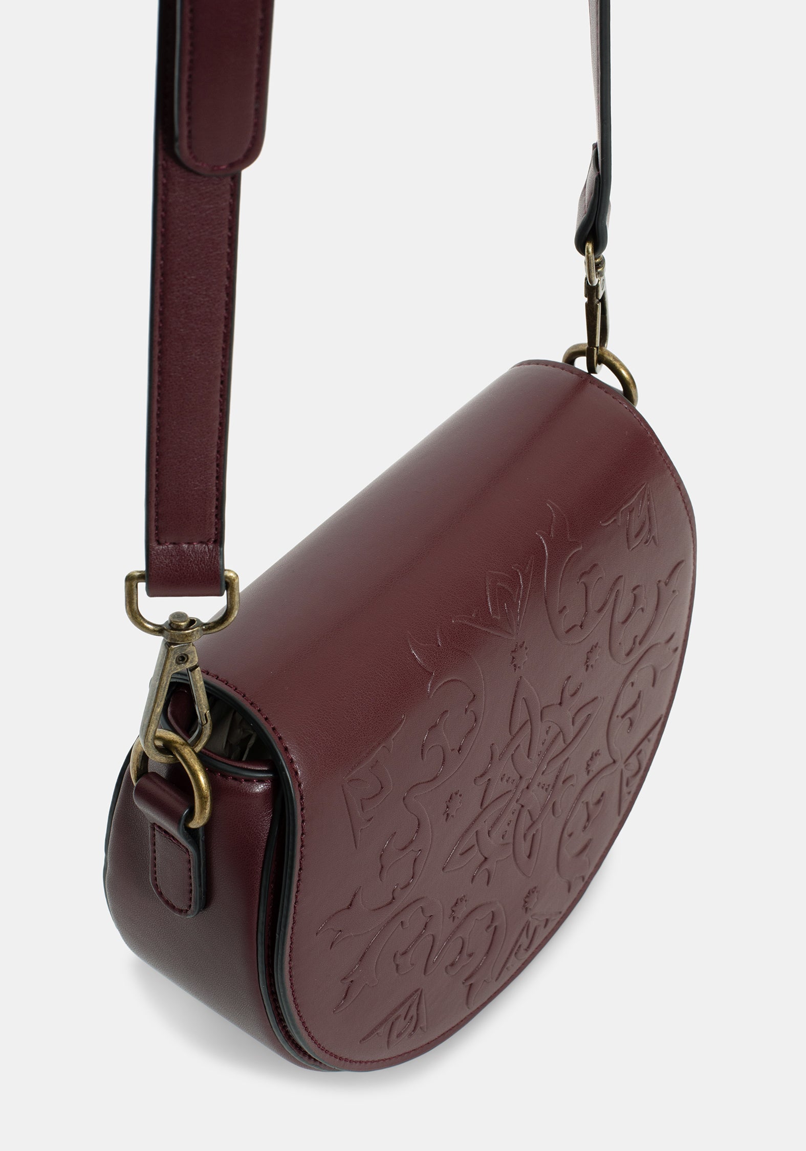 Nyelle Witches Knot Debossed Circle Bag – Disturbia