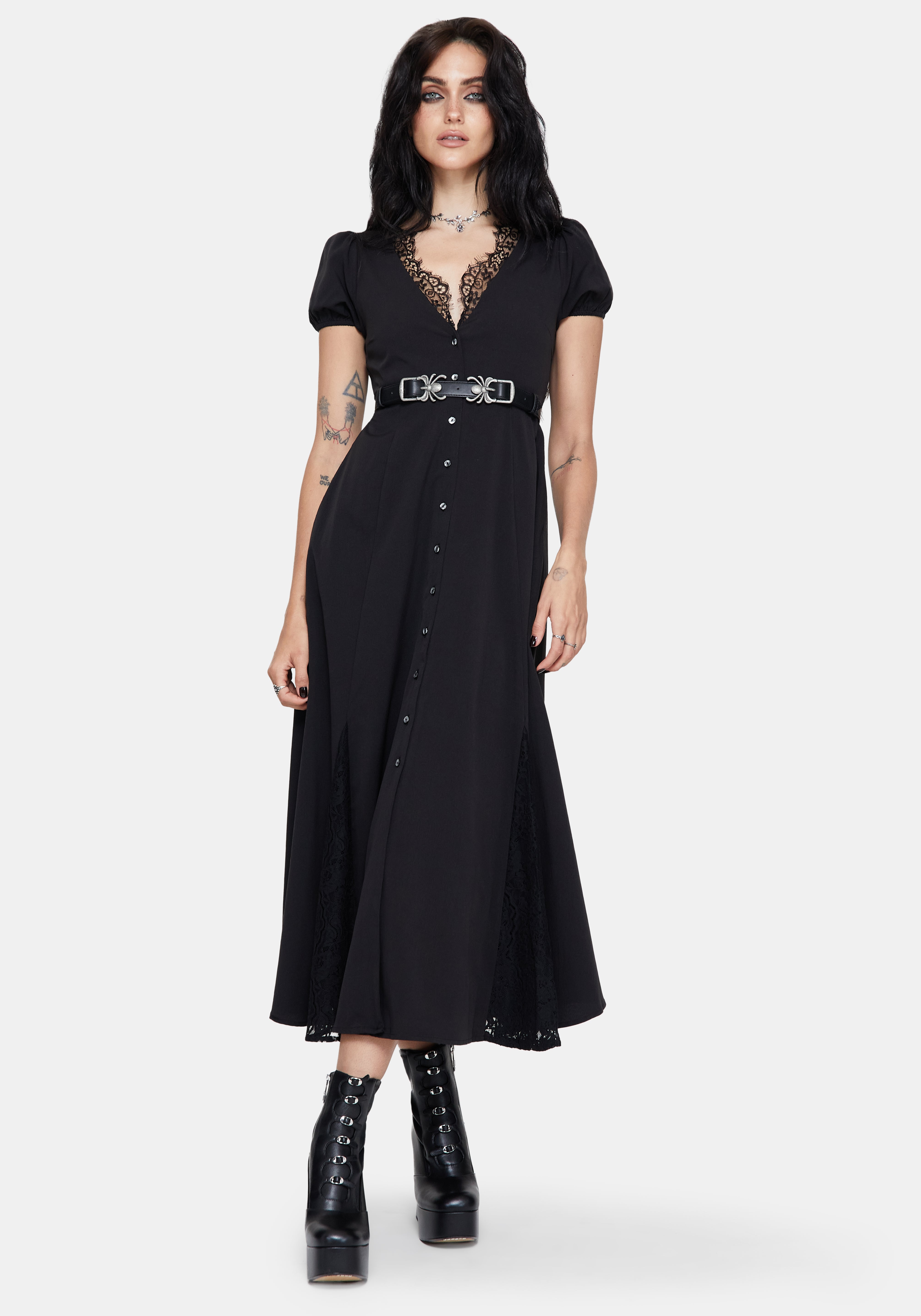 Nerida Spider Buckle Belt – Disturbia