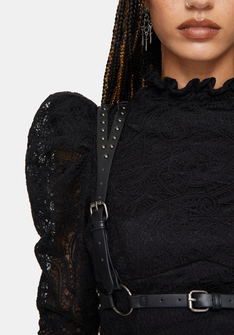 Eris Mini Stud Reversible Harness – Disturbia