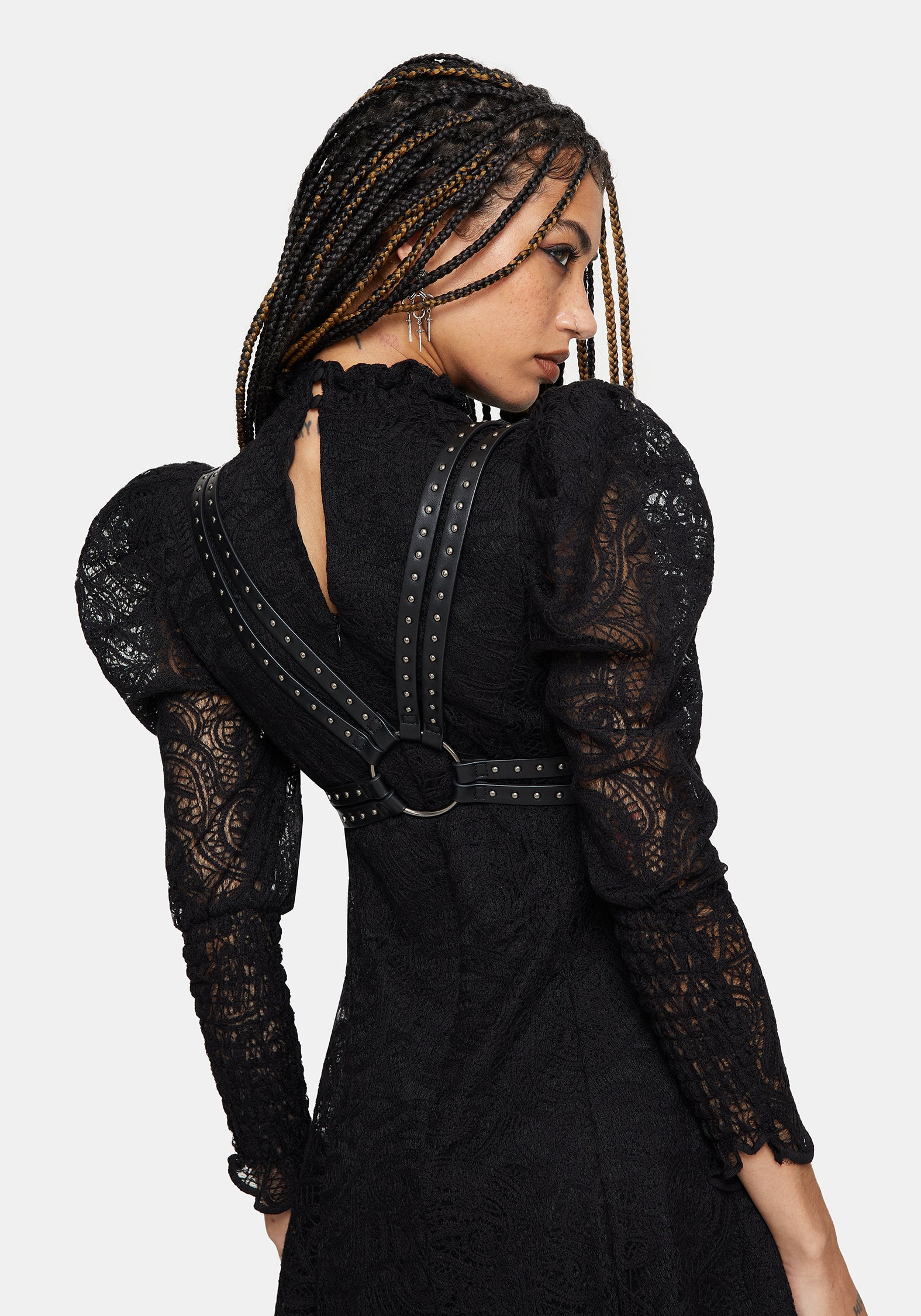 Eris Mini Stud Reversible Harness – Disturbia