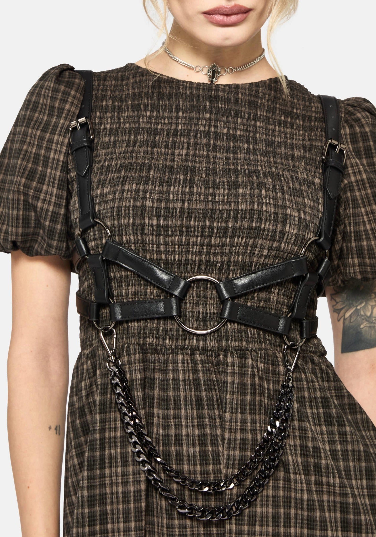 Velen Cut Out Chain Harness – Disturbia