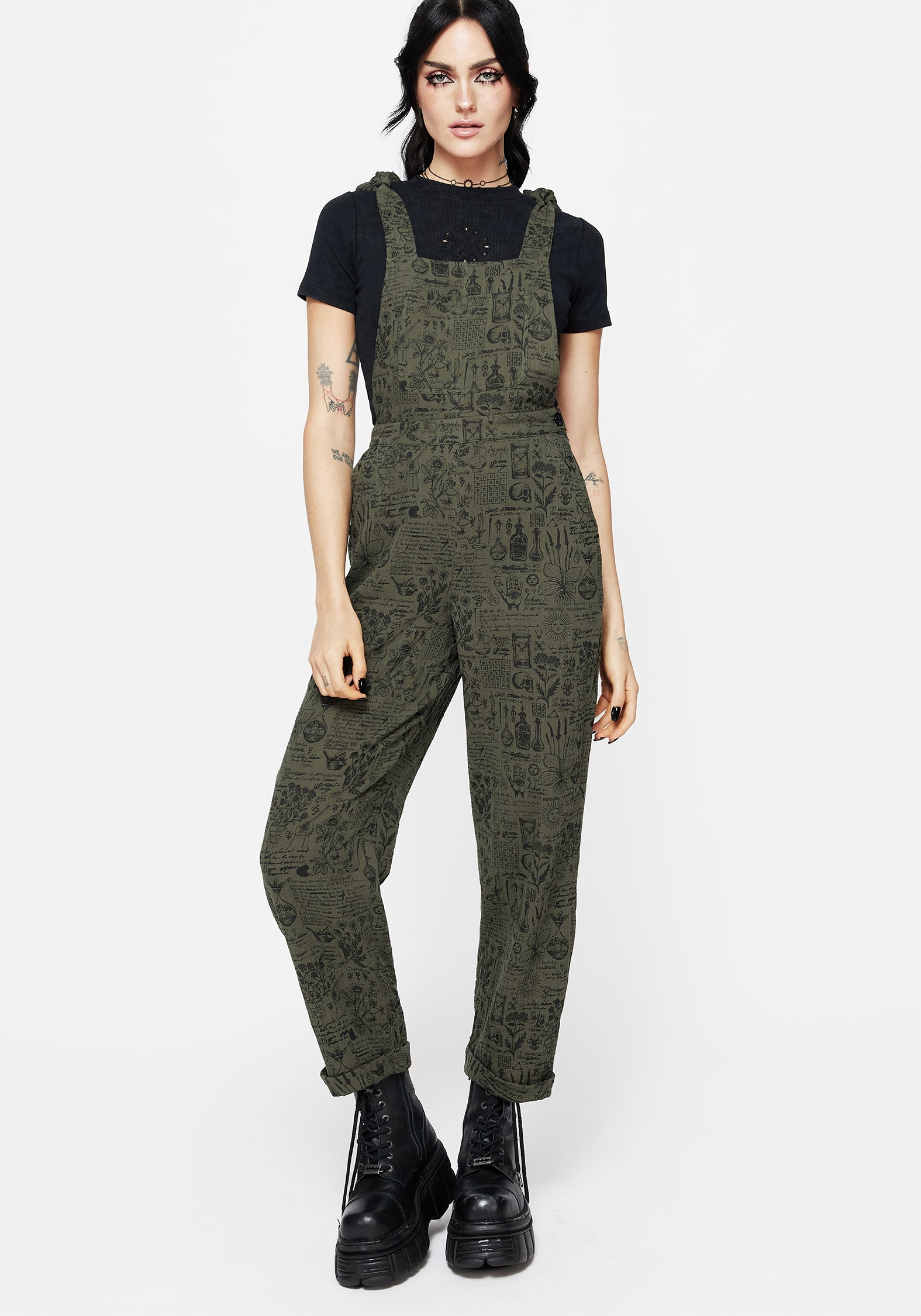 Taddea Cotton Relaxed Tie Detail Jumpsuit | Disturbia - Shop Women's ...