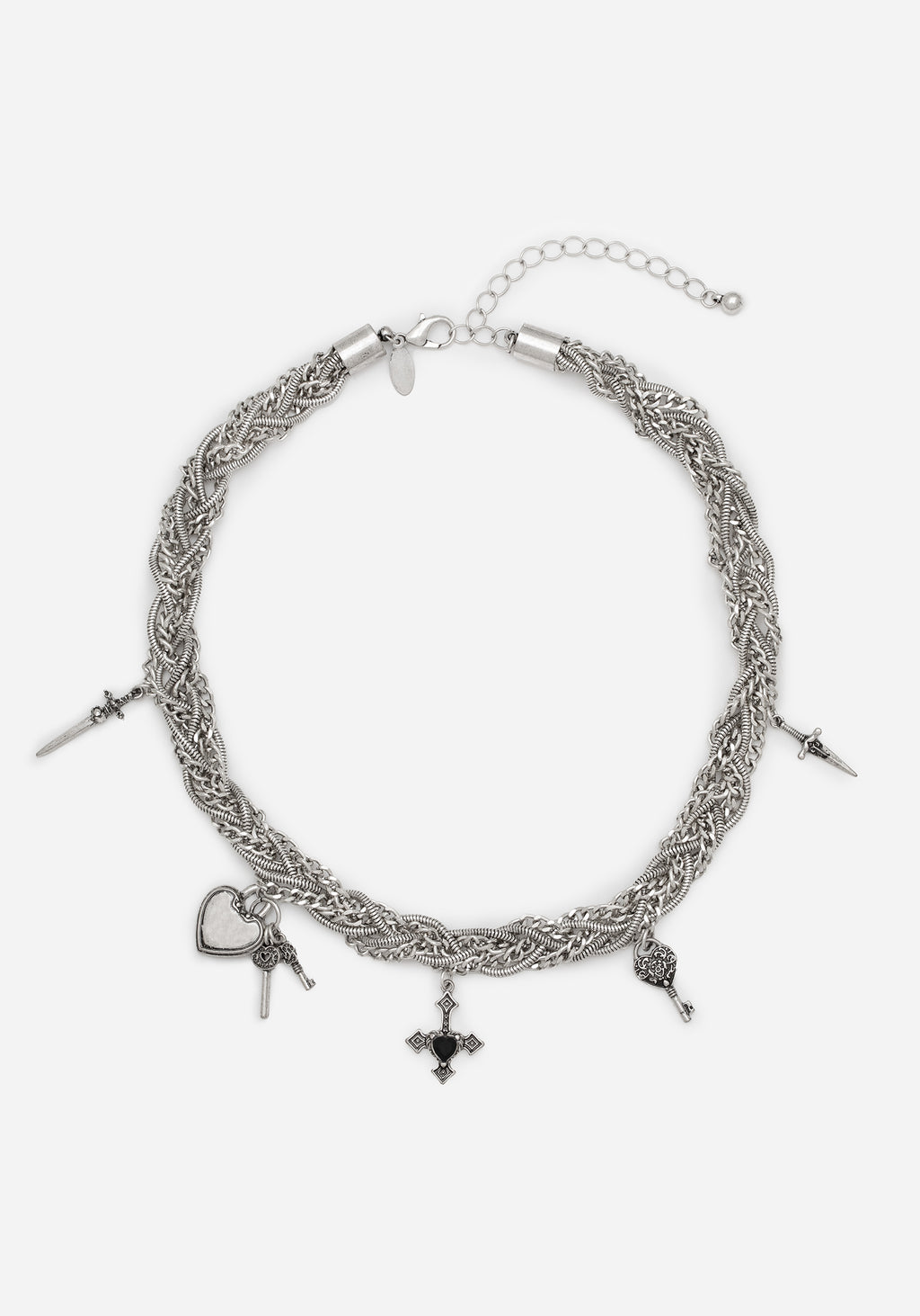 Eilir Twisted Vintage Charm Necklace | Disturbia - Shop Women's Gothic ...