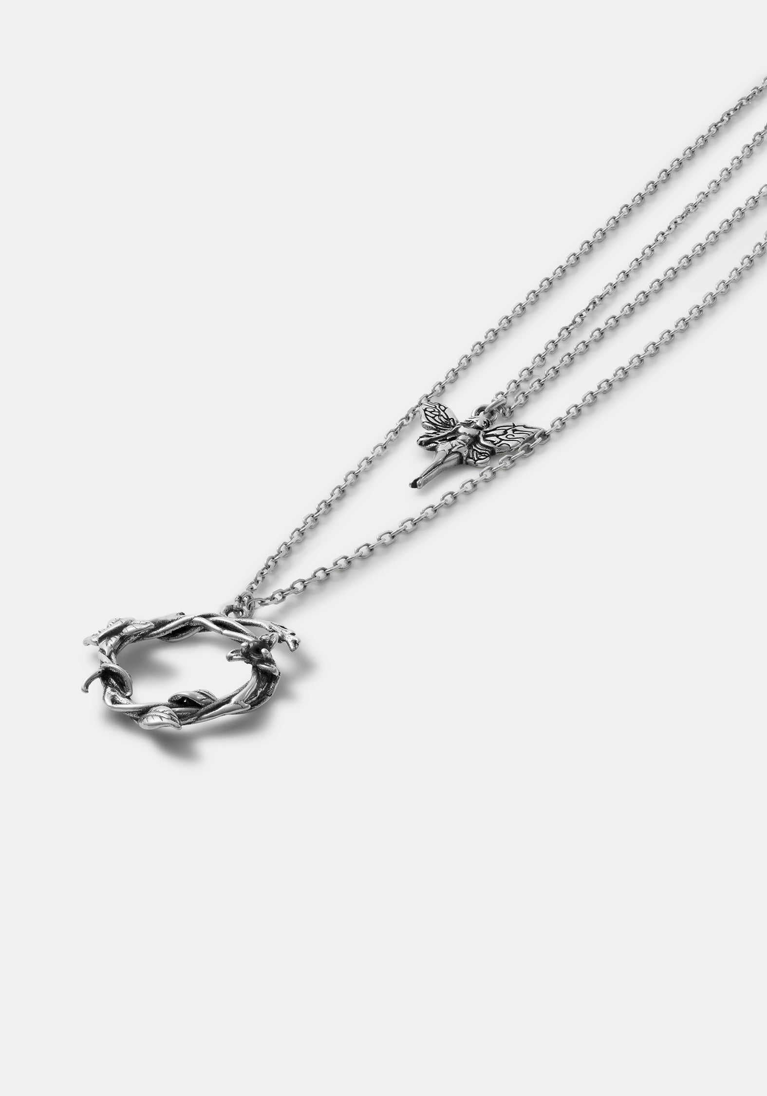 Maypole Sterling Silver Amethyst Fairy Necklace – Disturbia
