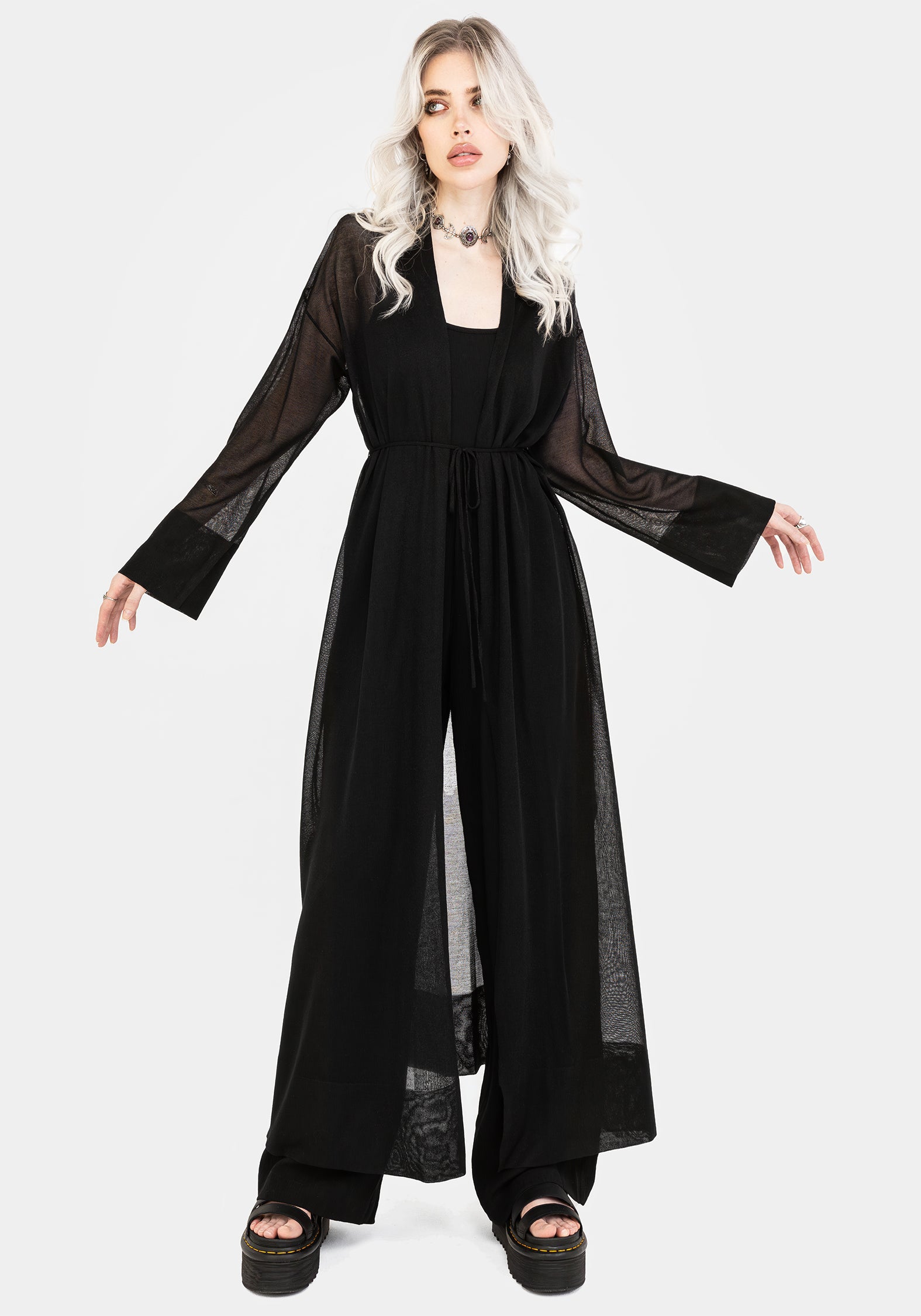 Soren Knit Maxi Cardigan | Disturbia - Shop Women's Gothic, Alternative ...