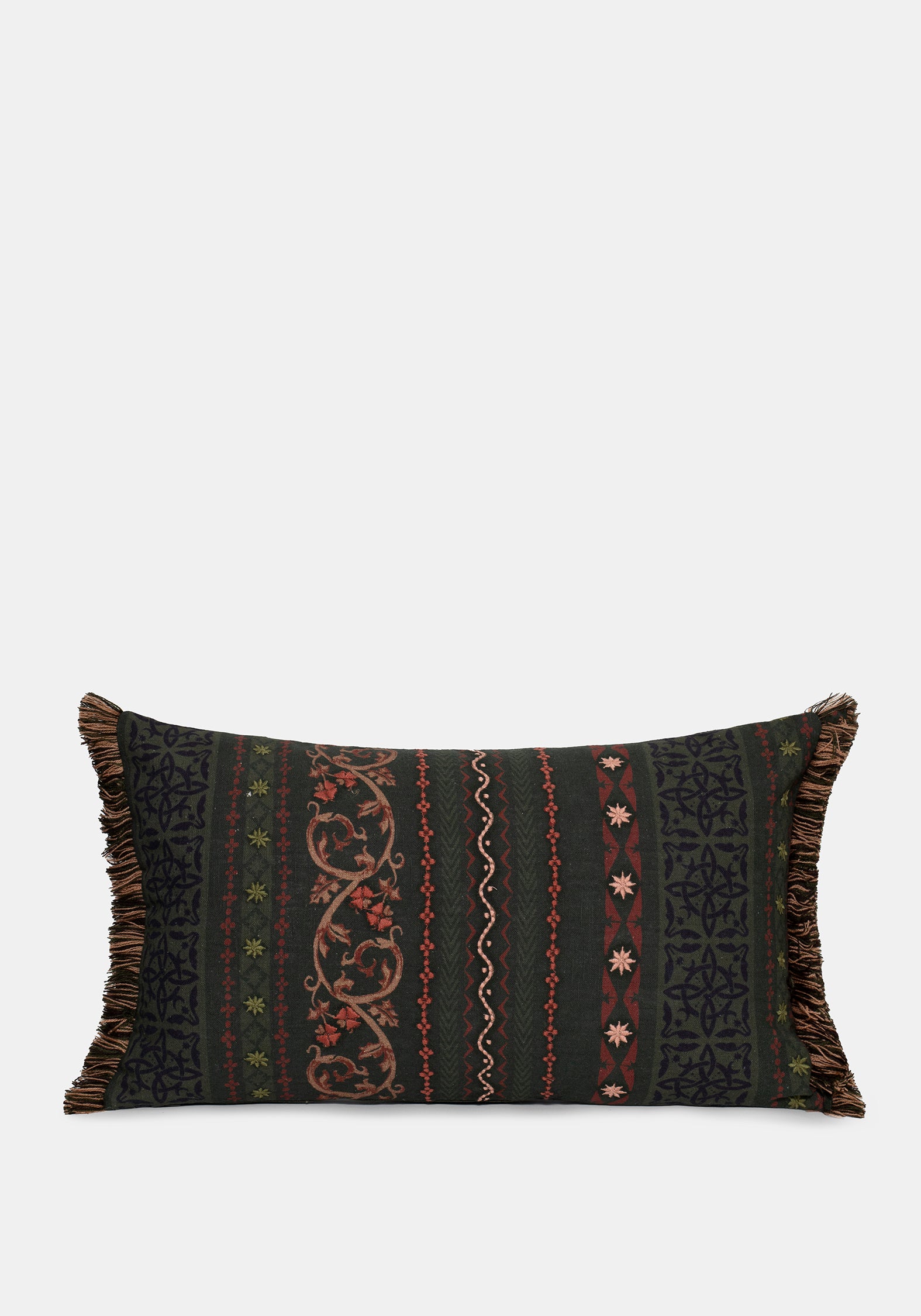 Ashwyn Witches Tile Rectangle Tassel Cushion – Disturbia