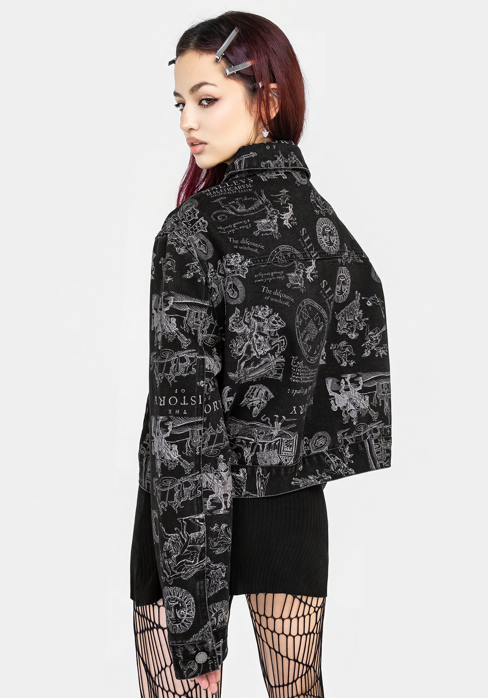 Heresy Denim Jacket | Disturbia - Shop Women's Gothic, Alternative ...