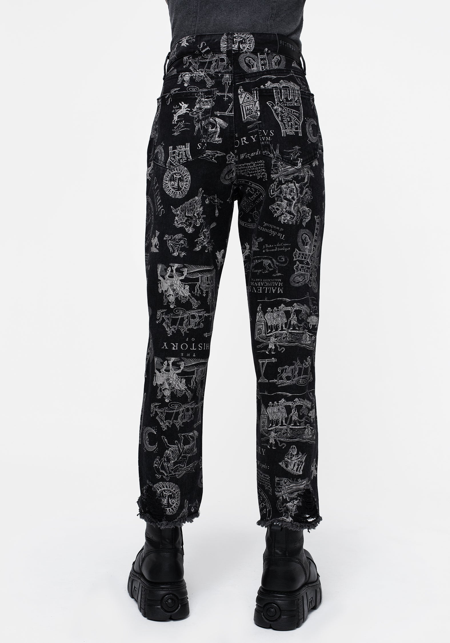 Heresy Slim Straight Jeans | Disturbia - Shop Women's Gothic ...