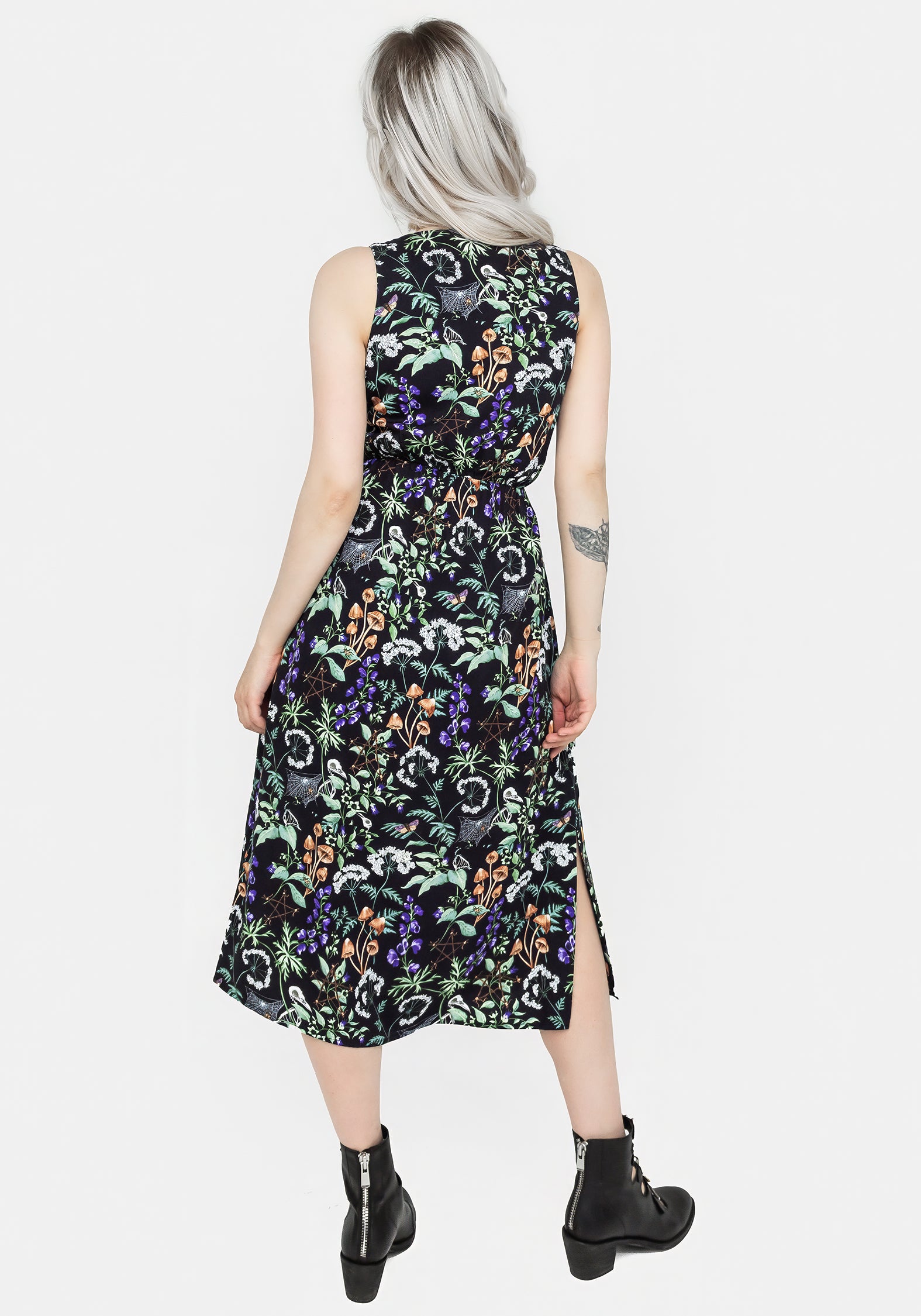 Vesna Lace Front Midi Dress – Disturbia