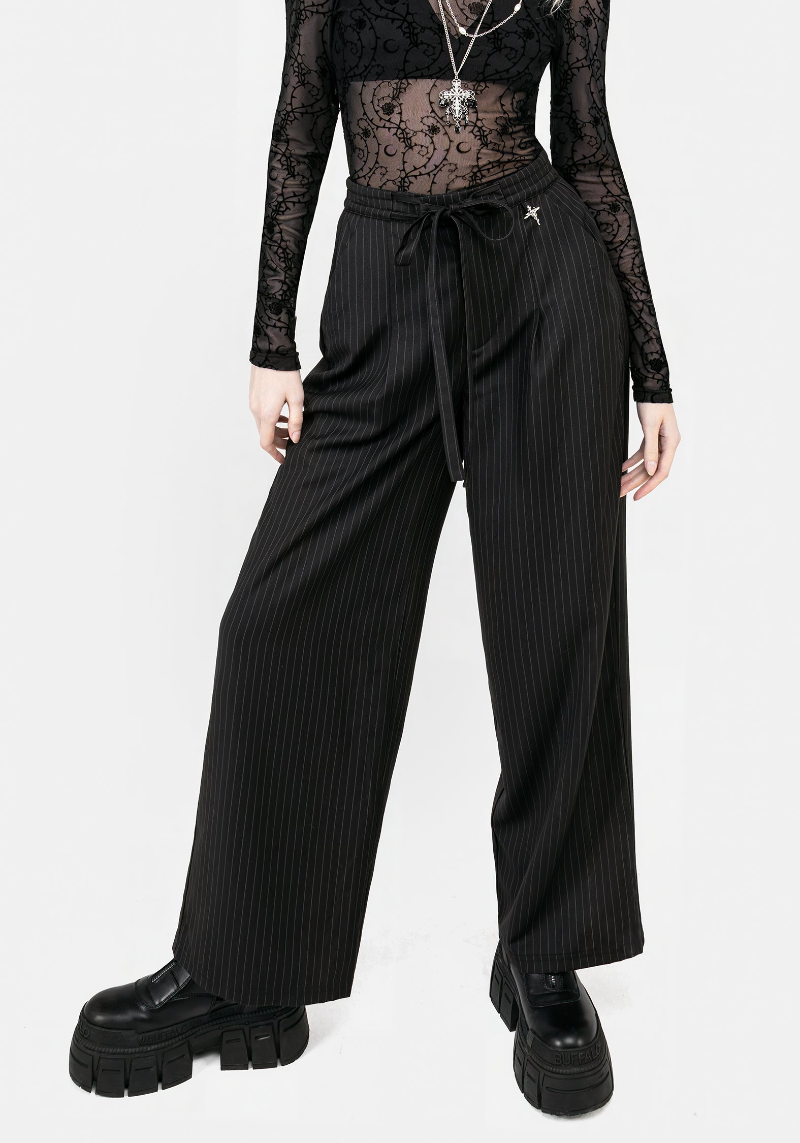 Claudia Wide Leg Trousers | Disturbia - Shop Women's Gothic ...