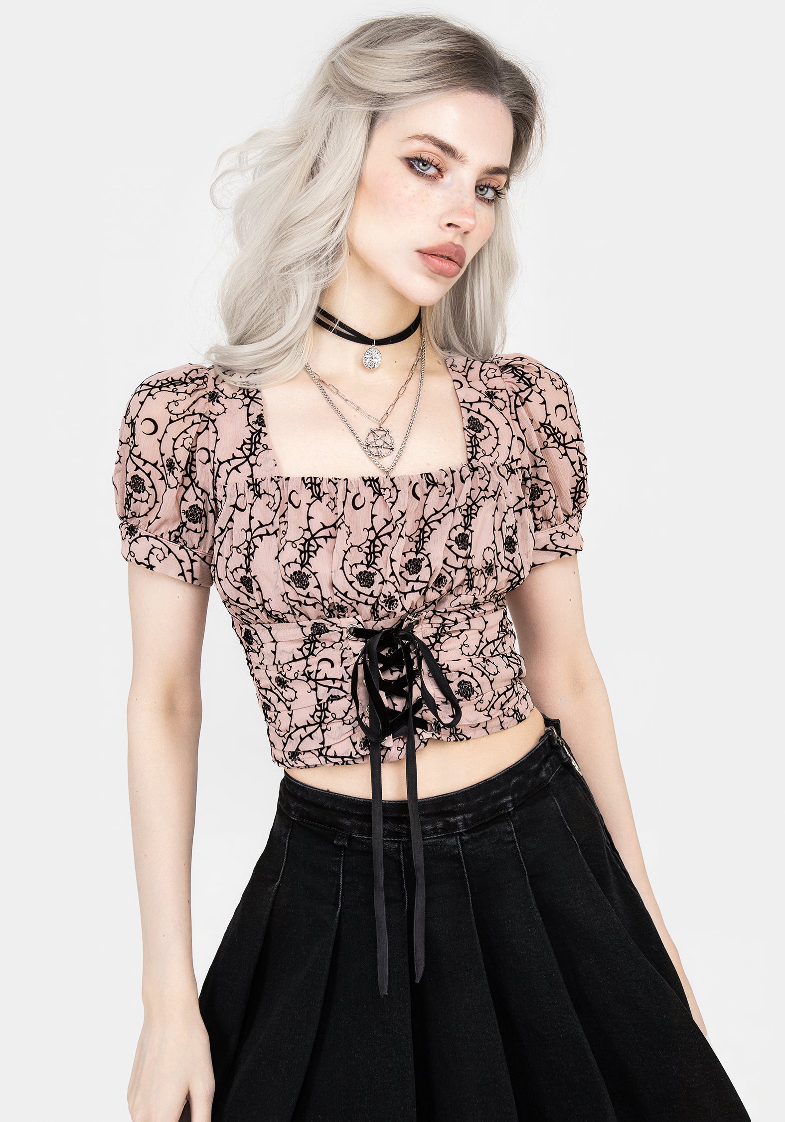 Rosethorn Crop Top | Disturbia - Shop Women's Gothic, Alternative ...