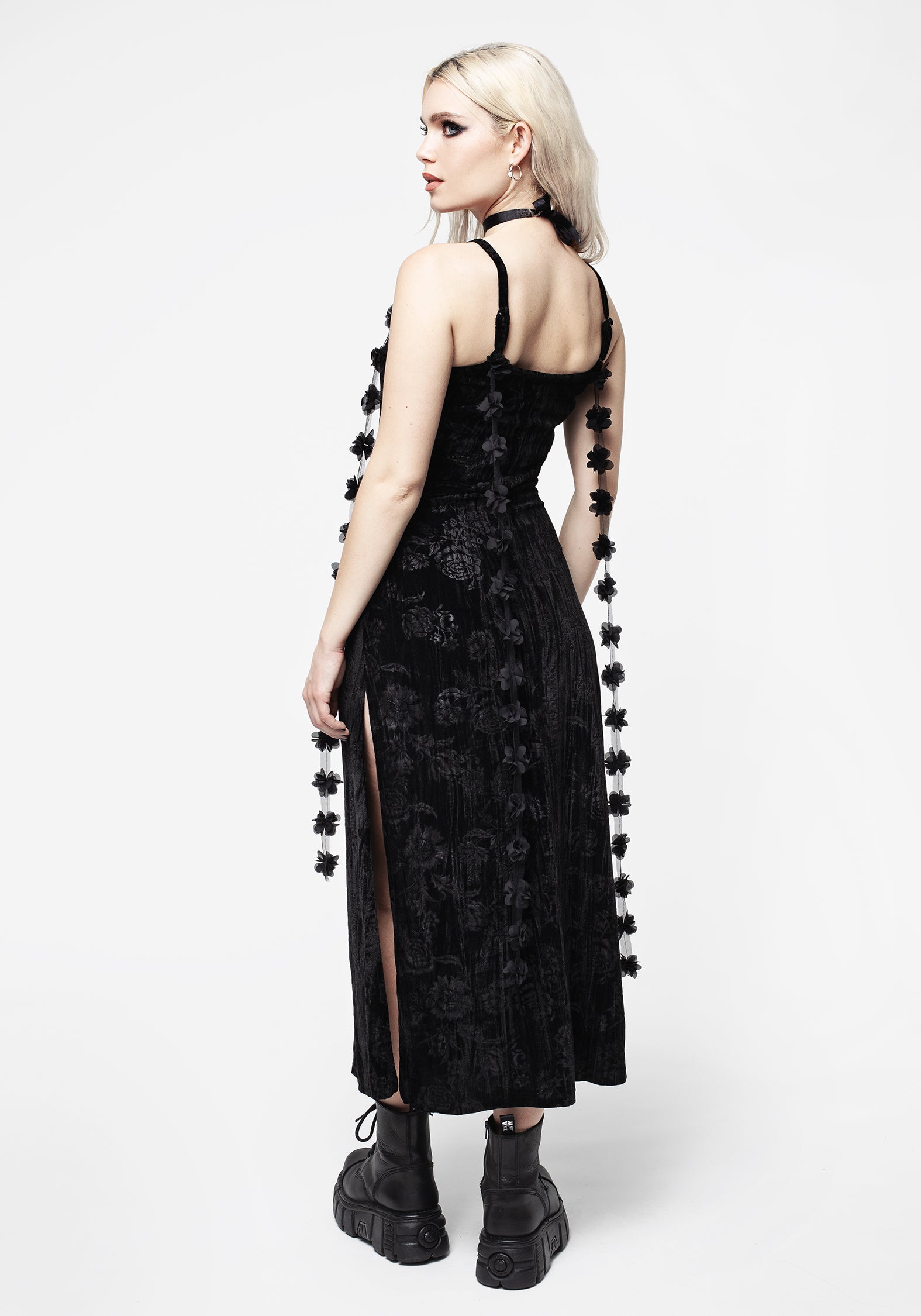 Blossom Cami Midaxi Dress | Disturbia - Shop Women's Gothic, Alternative & Dark Romantic Fashion ...