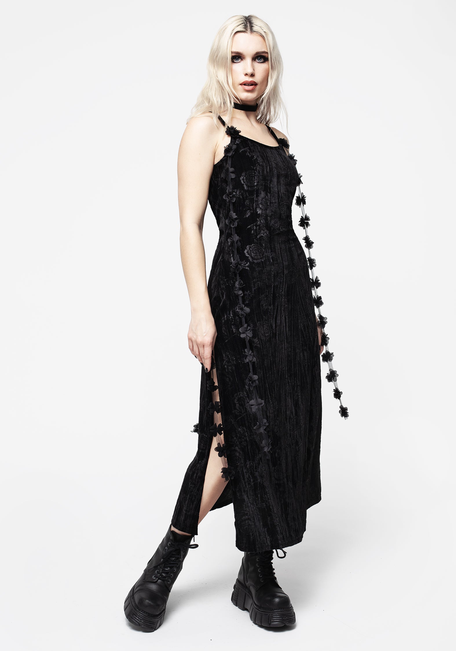 Blossom Cami Midaxi Dress | Disturbia - Shop Women's Gothic, Alternative & Dark Romantic Fashion ...