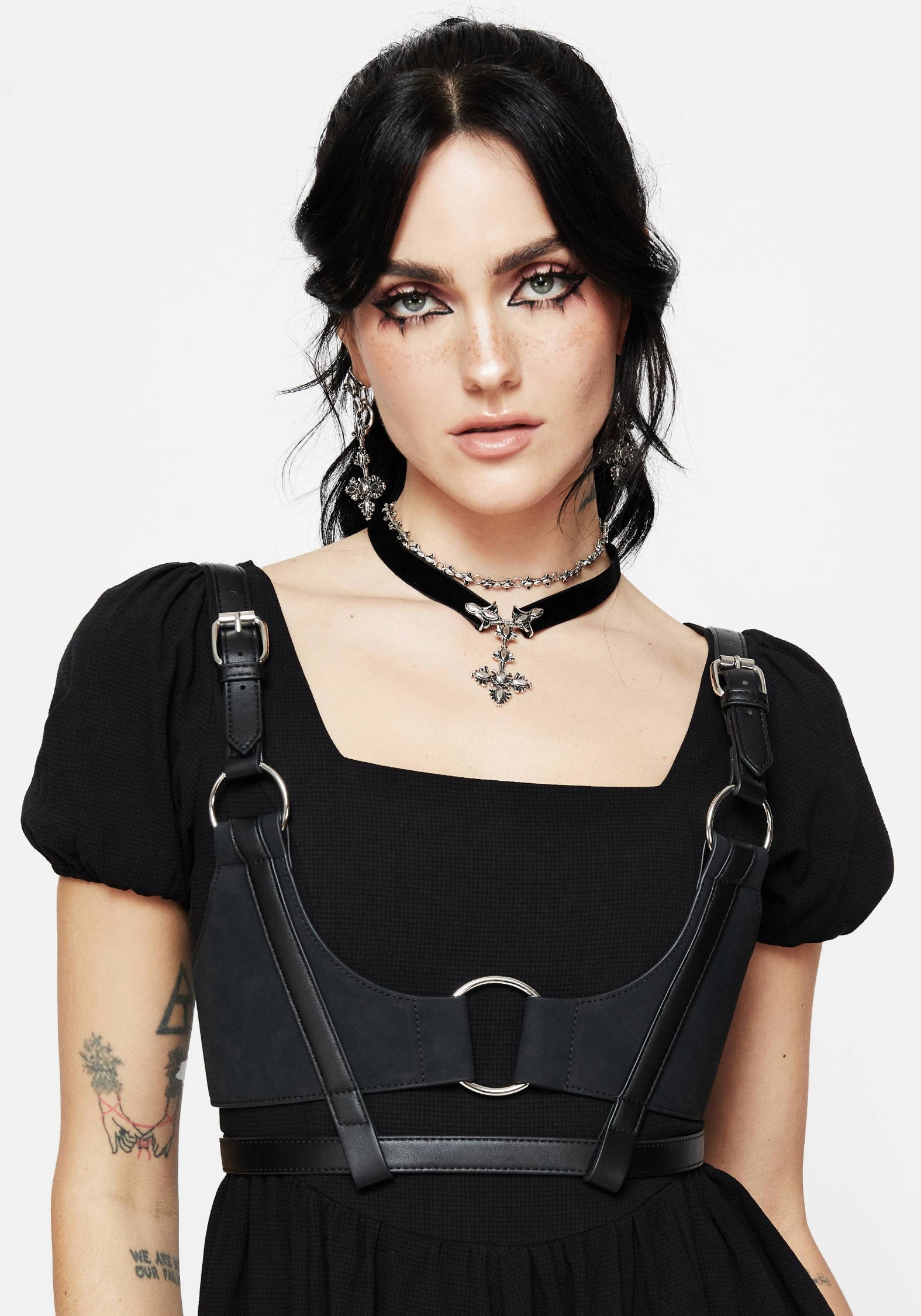 Demeter Double Strap O-Ring Harness | Disturbia - Shop Women's Gothic ...
