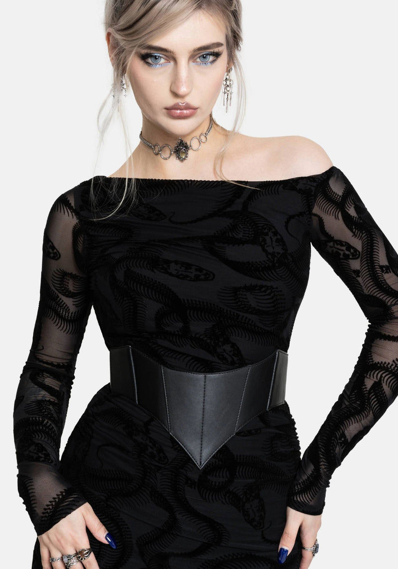 Airie Pointed Detail Waist Belt | Disturbia - Shop Women's Gothic ...