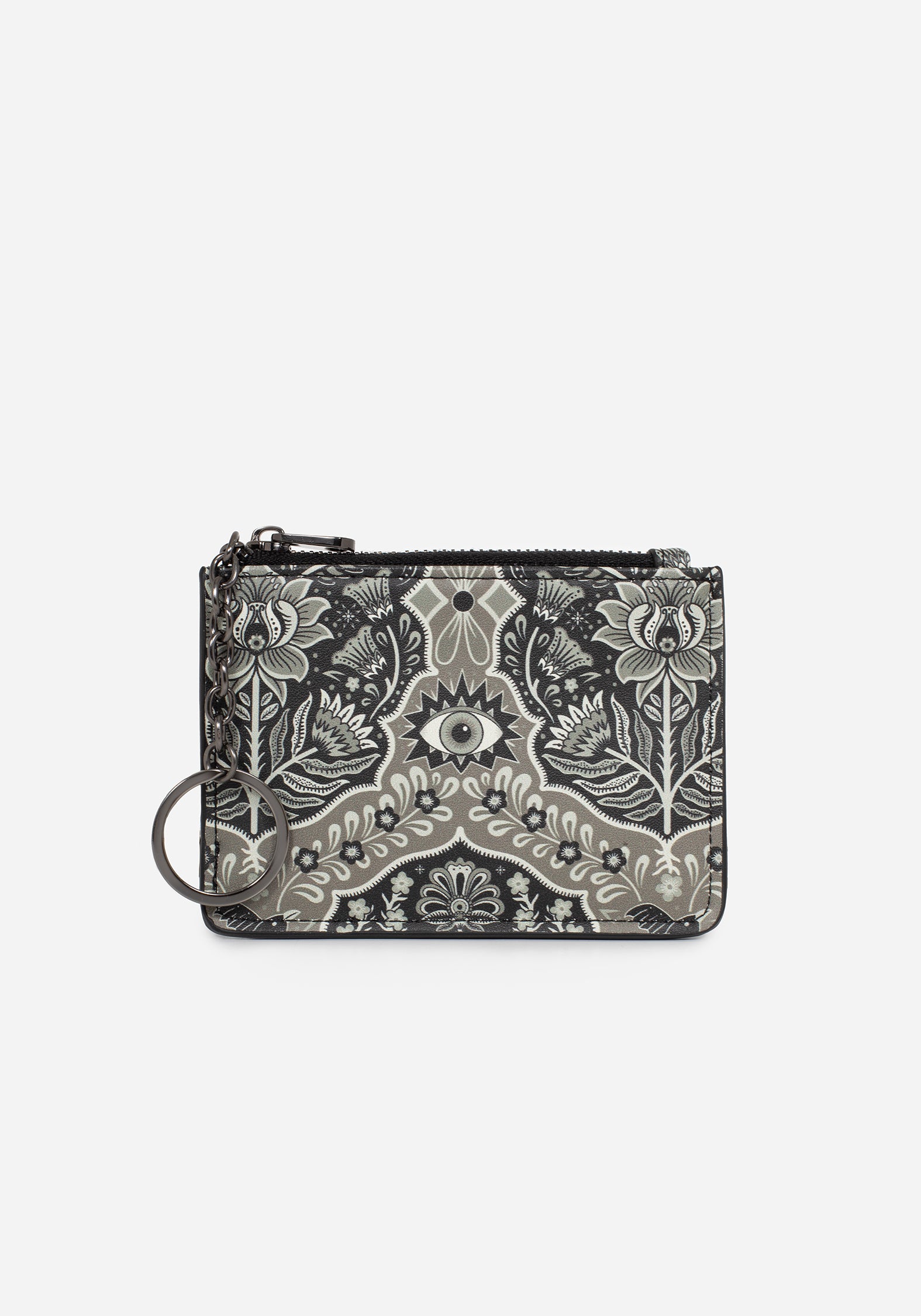 Oculomancy Floral Damask Print Card Holder | Disturbia - Shop Women's ...