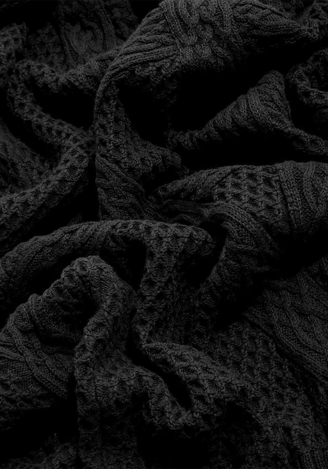 Blessing Oversized Cable Pentagram Cardigan | Disturbia - Shop Women's ...