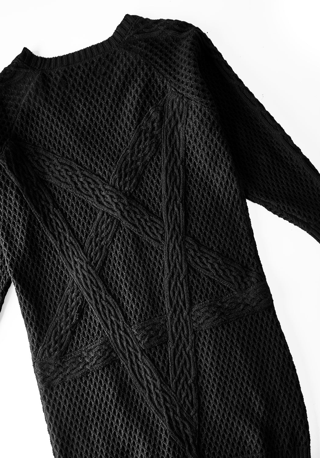 Blessing Oversized Cable Pentagram Cardigan | Disturbia - Shop Women's ...