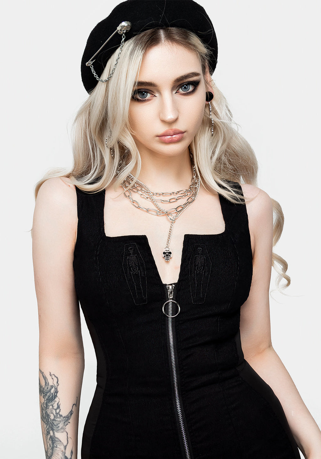 Lizzy-Zip-Up-Corset-Dress – Disturbia