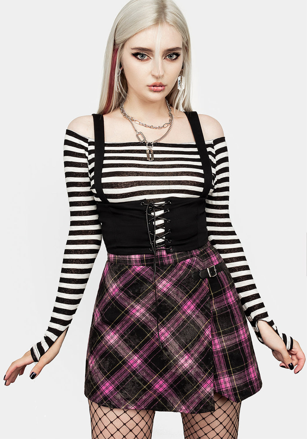 Crush Mini Kilt Disturbia Shop Womens Gothic Alternative And Dark Romantic Fashion