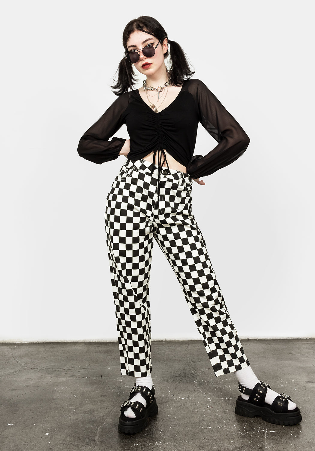 CHECKER JEANS | Disturbia - Shop Women's Gothic, Alternative & Dark ...