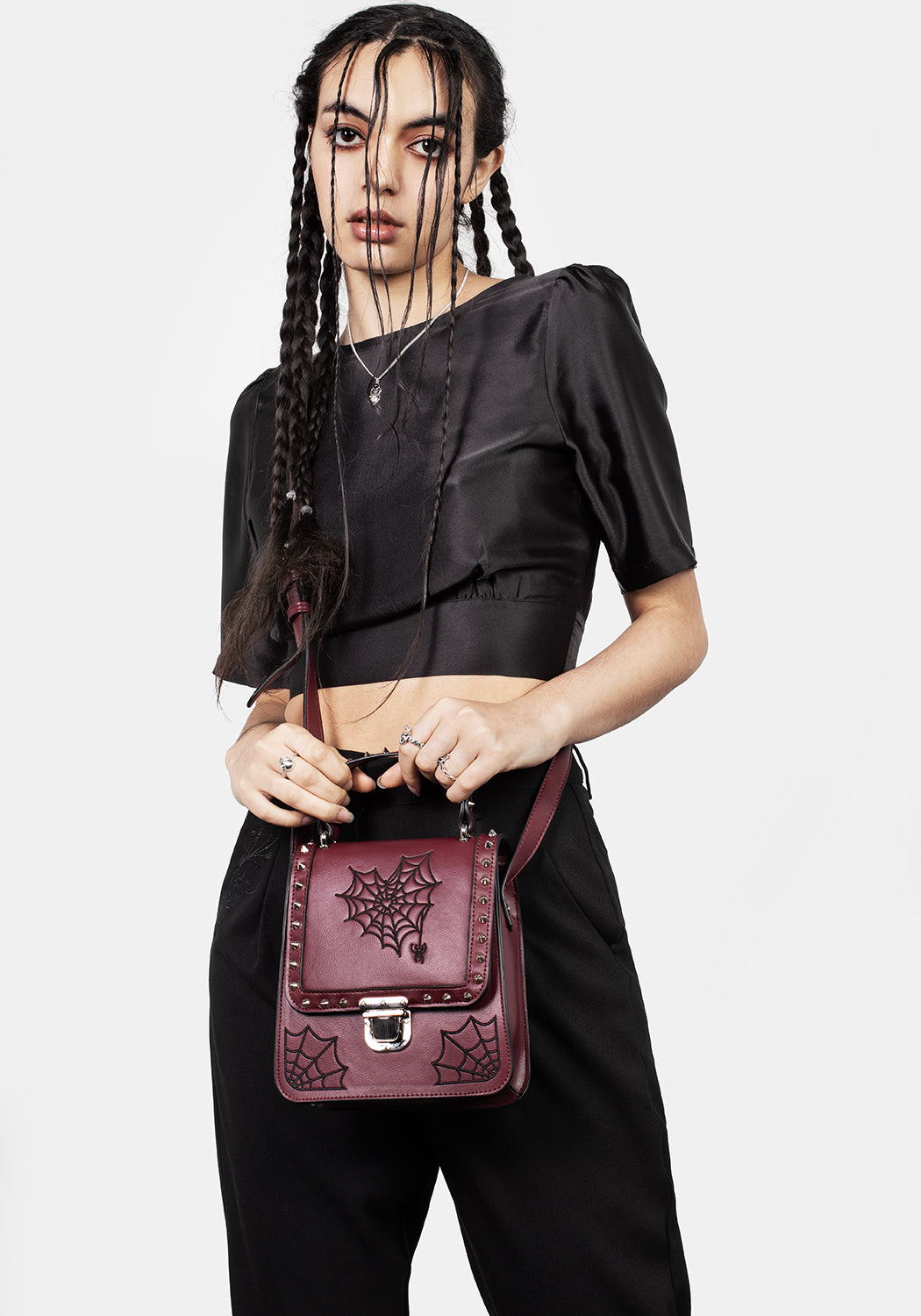 Catch Feelings Crossbody Satchel Bag | Disturbia - Shop Women's Gothic ...