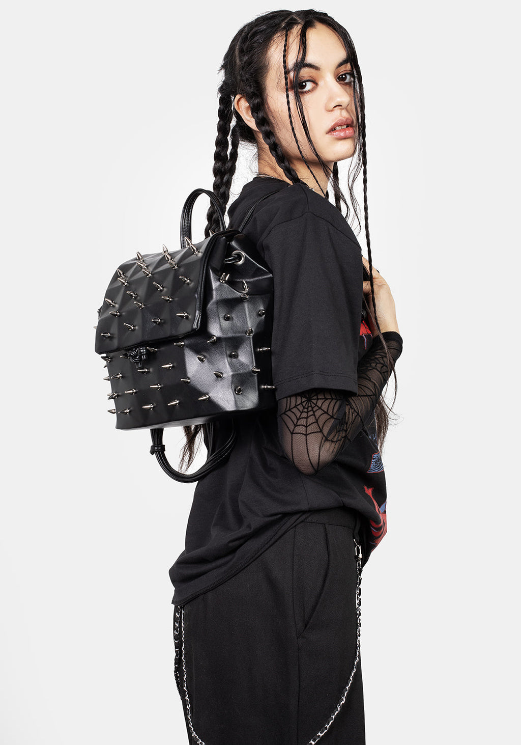 Mortal Studded Backpack | Disturbia - Shop Women's Gothic, Alternative ...