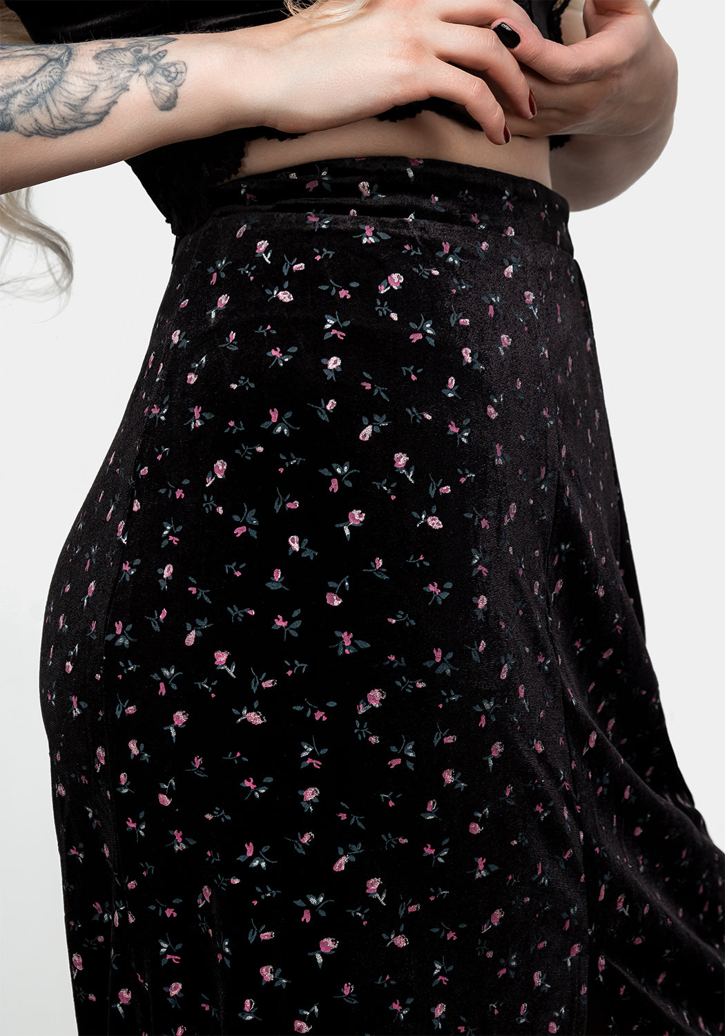 Woe Midi Split Skirt | Disturbia - Shop Women's Gothic, Alternative ...