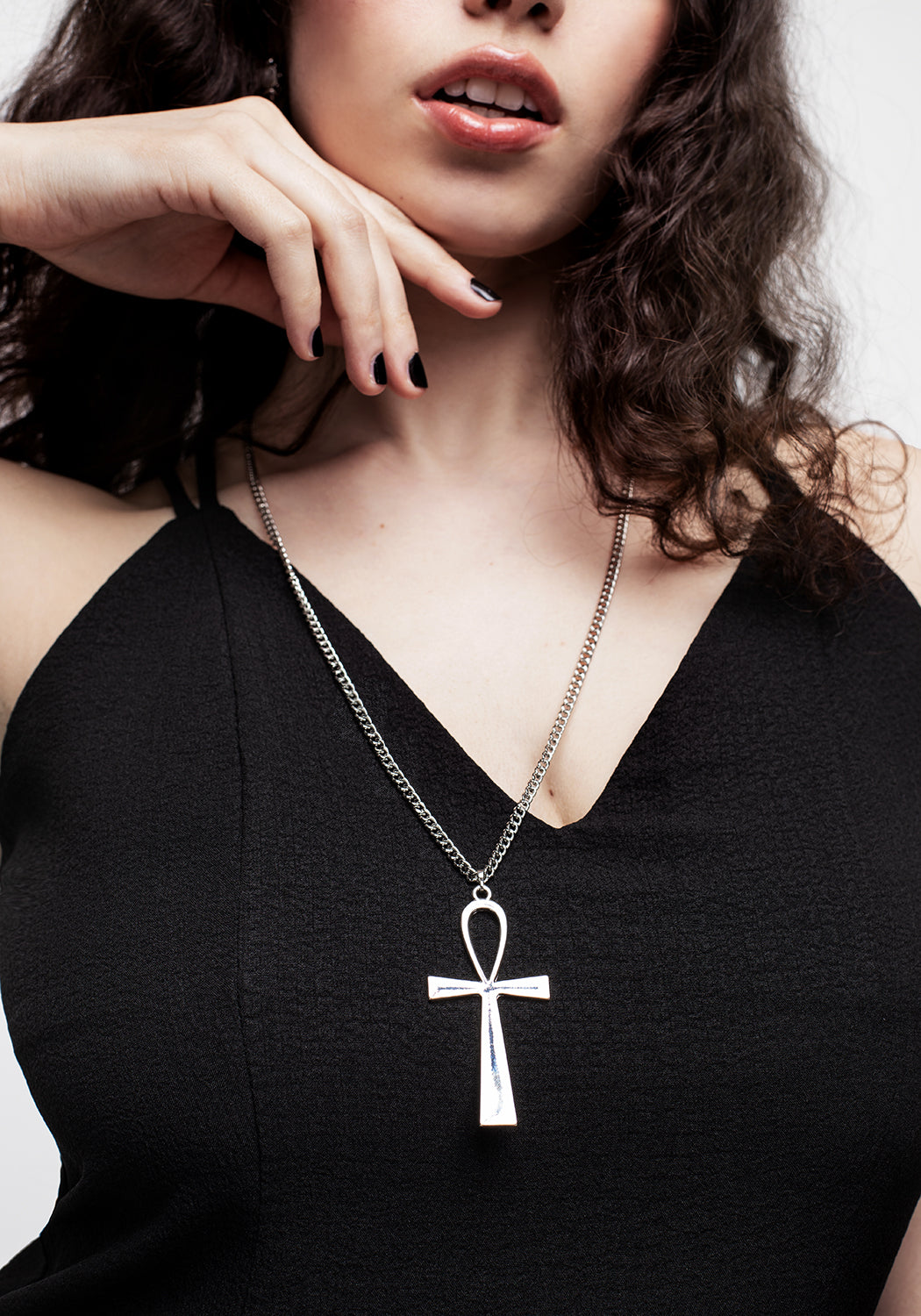 Taweret Long Chain Ankh Pendant | Disturbia - Shop Women's Gothic ...