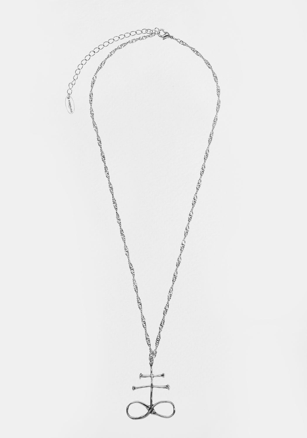 LEVIATHAN BONE CROSS NECKLACE – Disturbia